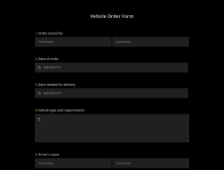 115+ Free Online Order Form Templates - forms.app