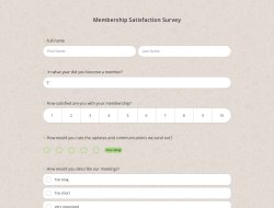 38+ Free Online Membership Form Templates - forms.app