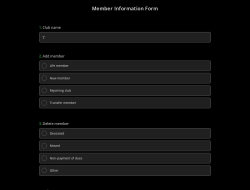 37+ Free Online Membership Form Templates - forms.app