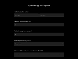 73+ Free Online Booking Form Templates - forms.app