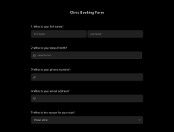 73+ Free Online Booking Form Templates - forms.app
