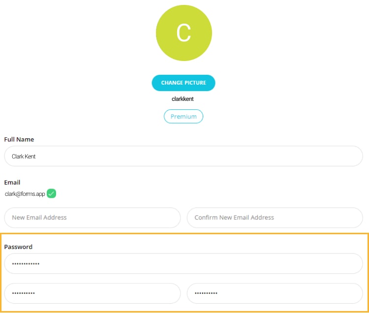 How can I change my password? | Help Center