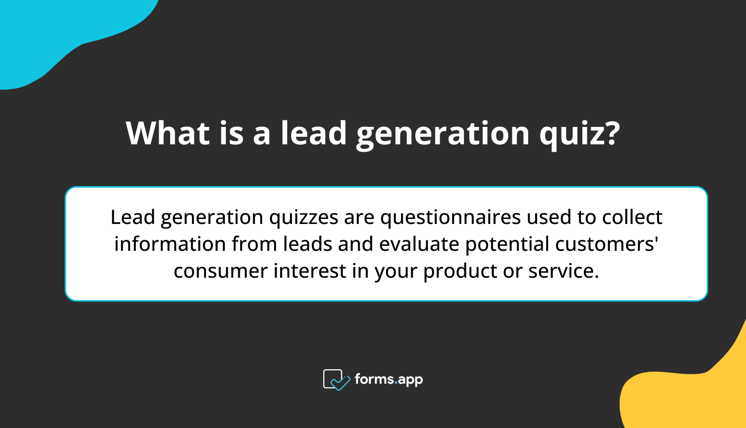 A proven lead generation method: how to create your lead generation quiz