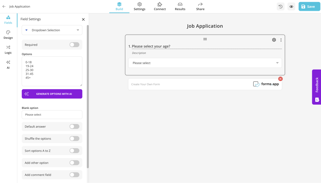 How To Create A Dropdown In Google Forms Forms app