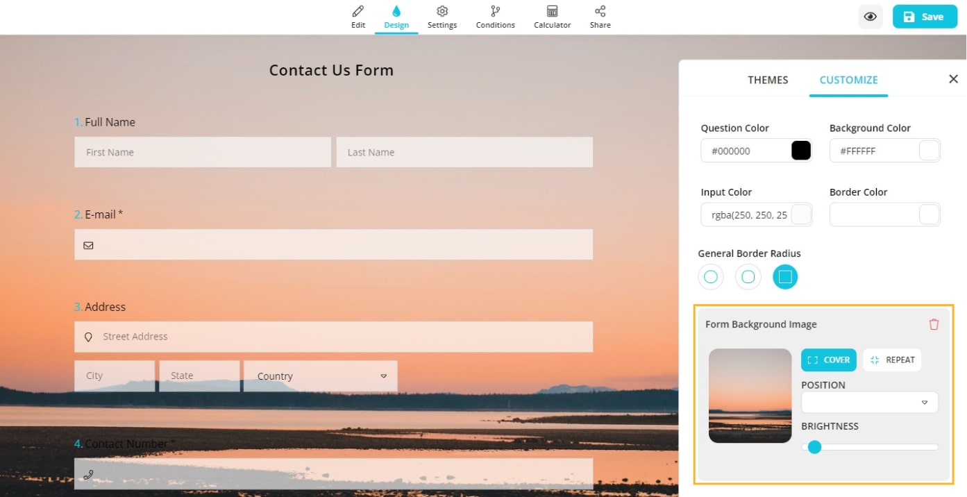 Upload custom background images from | Help Center