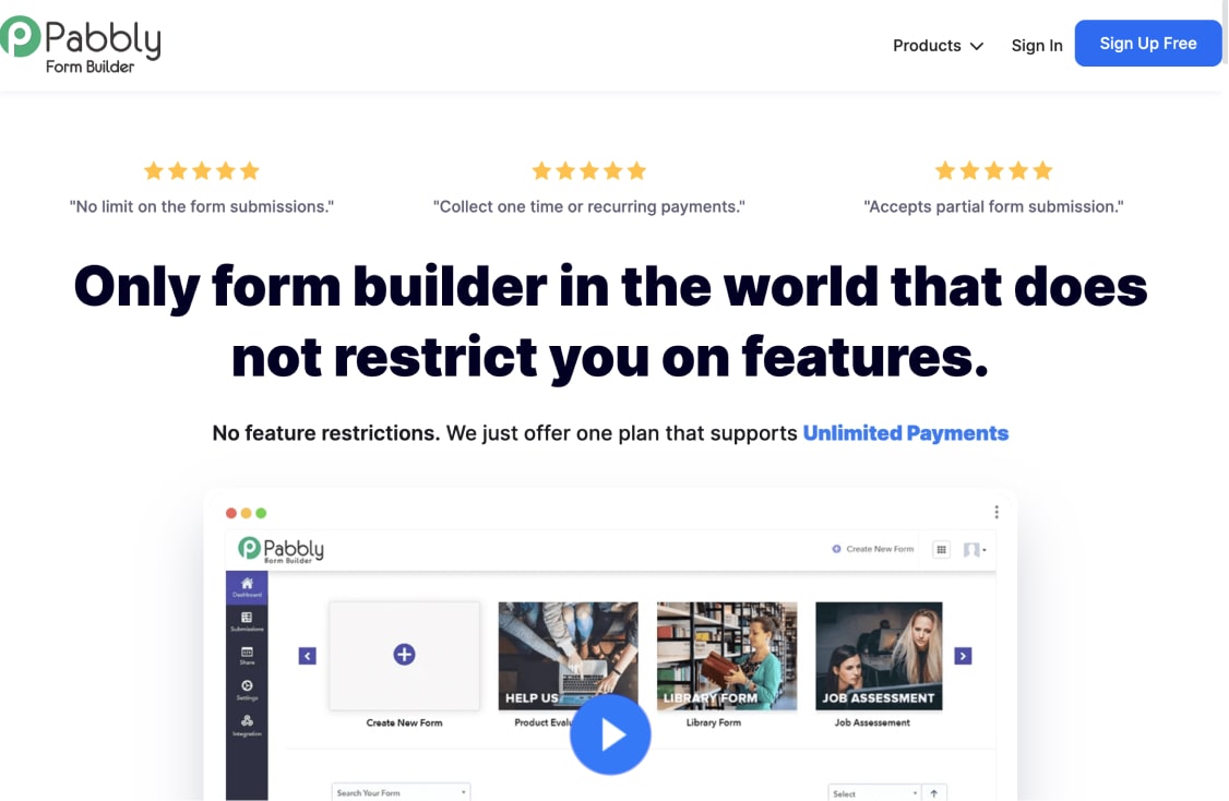 15 best Formstack alternatives (pros & cons) - forms.app