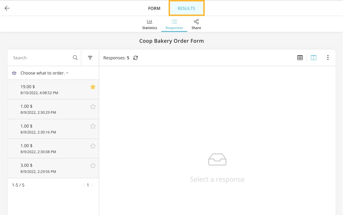 How to share form records | Help Center