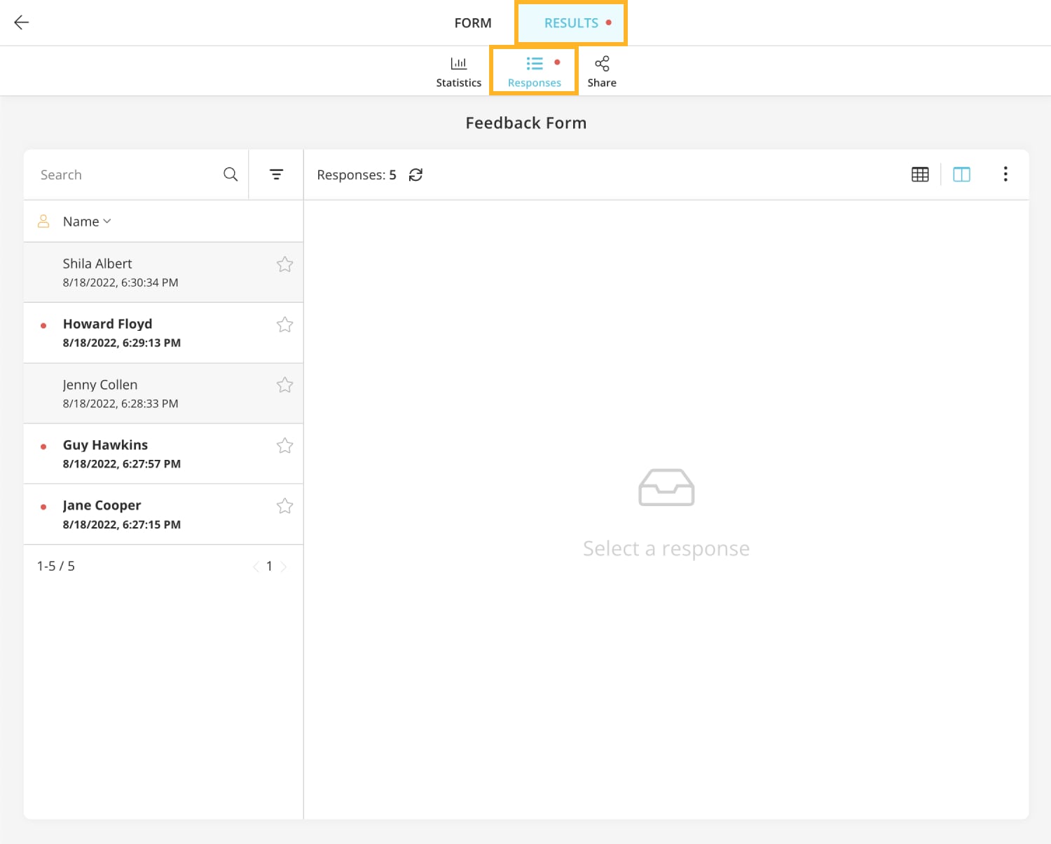 How to download form results | Help Center
