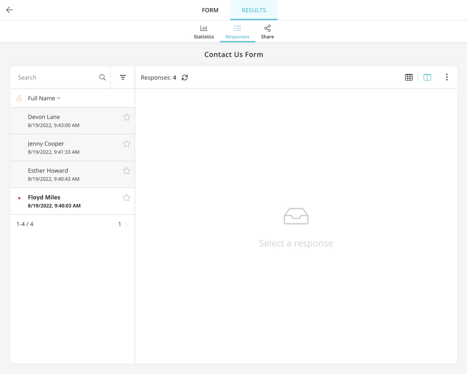 How to filter form responses | Help Center