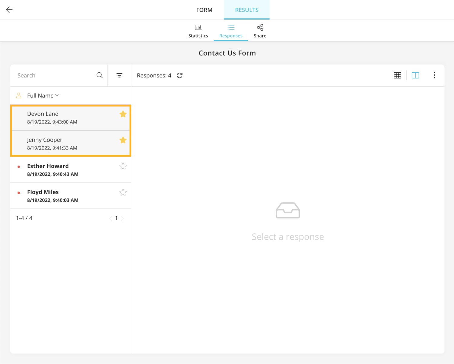 How to review form responses | Help Center