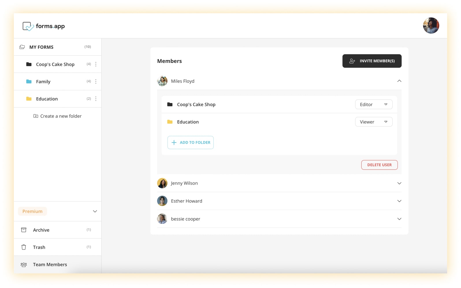 Introducing forms.app’s team collaboration feature