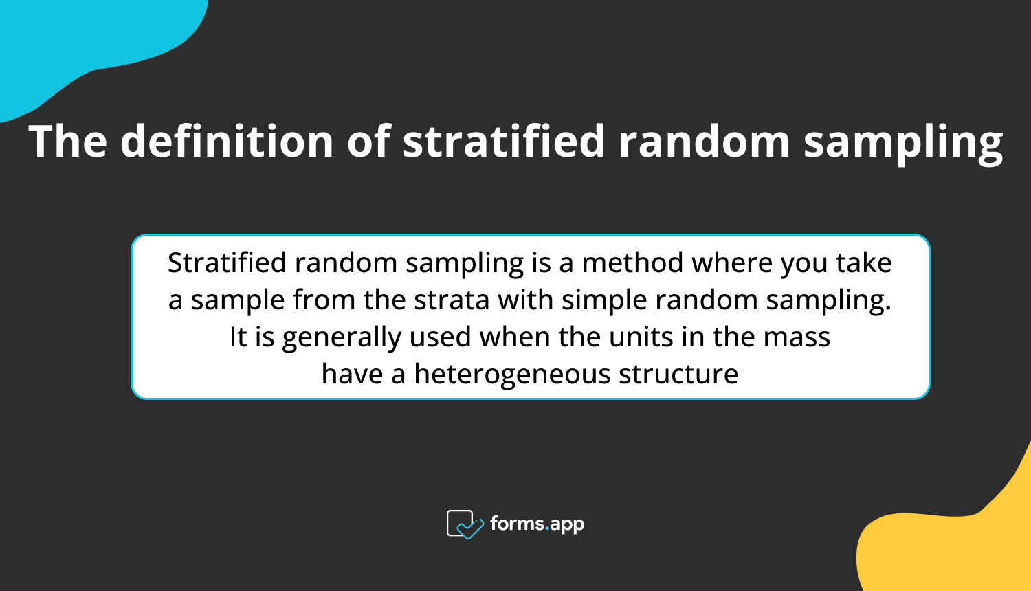 What Is Stratified Random Sampling Methods Examples Forms app