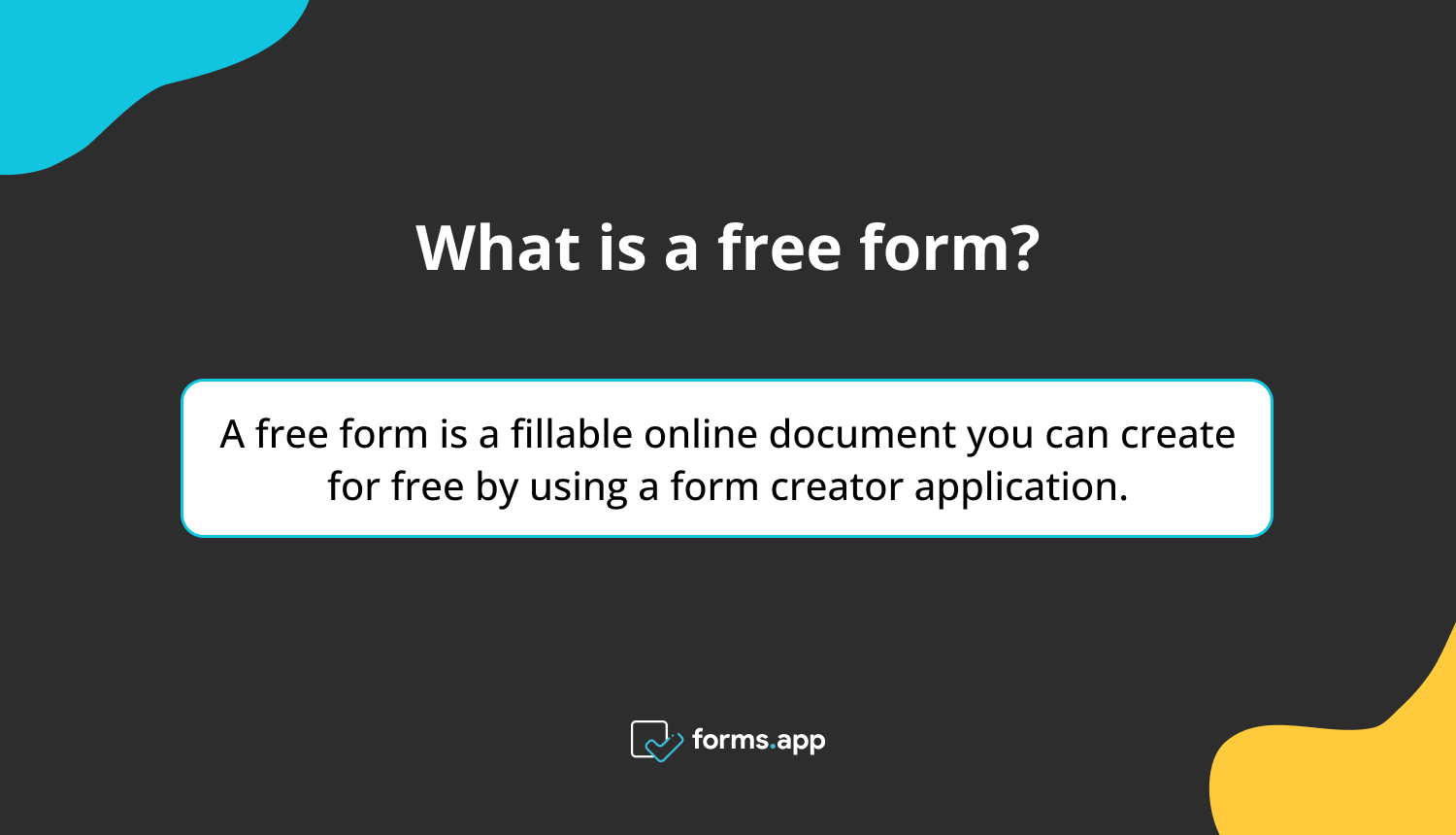 What Is A Free Form And How To Create One in 6 Simple Steps Forms app