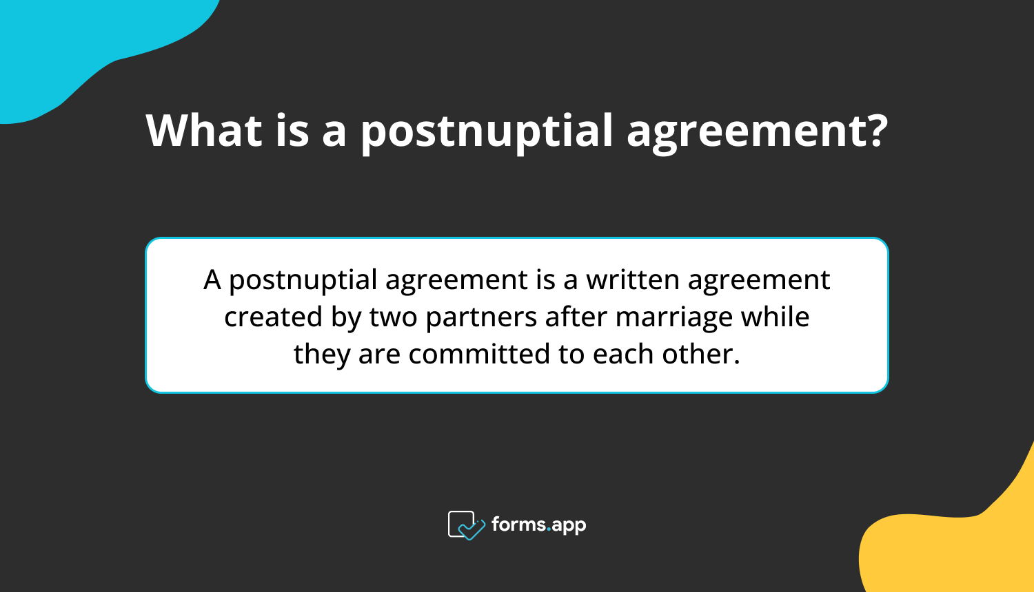 What Is A Postnuptial Agreement create One In 5 Steps 