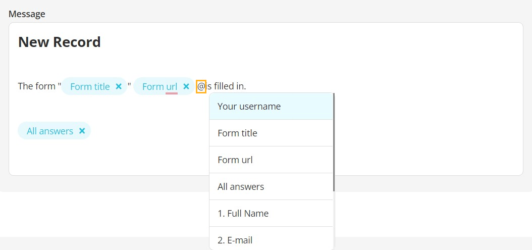 Enable form notifications | Help Center - forms.app