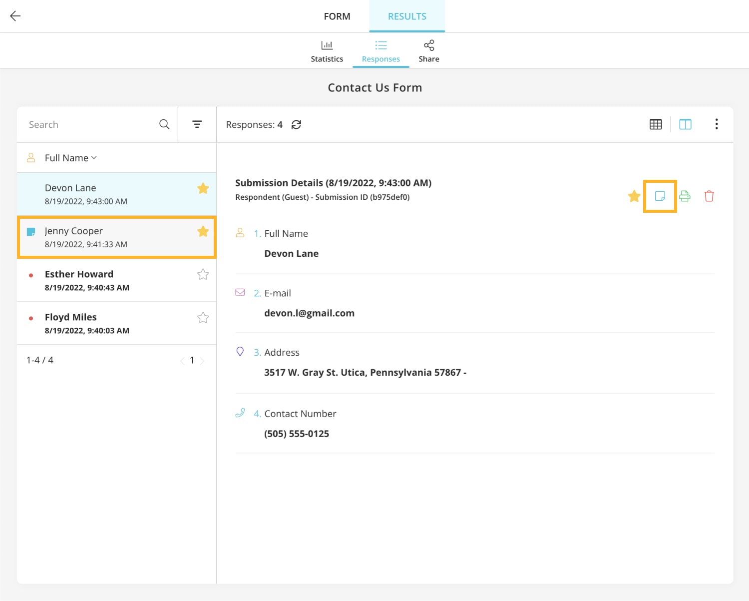 How to review form responses | Help Center