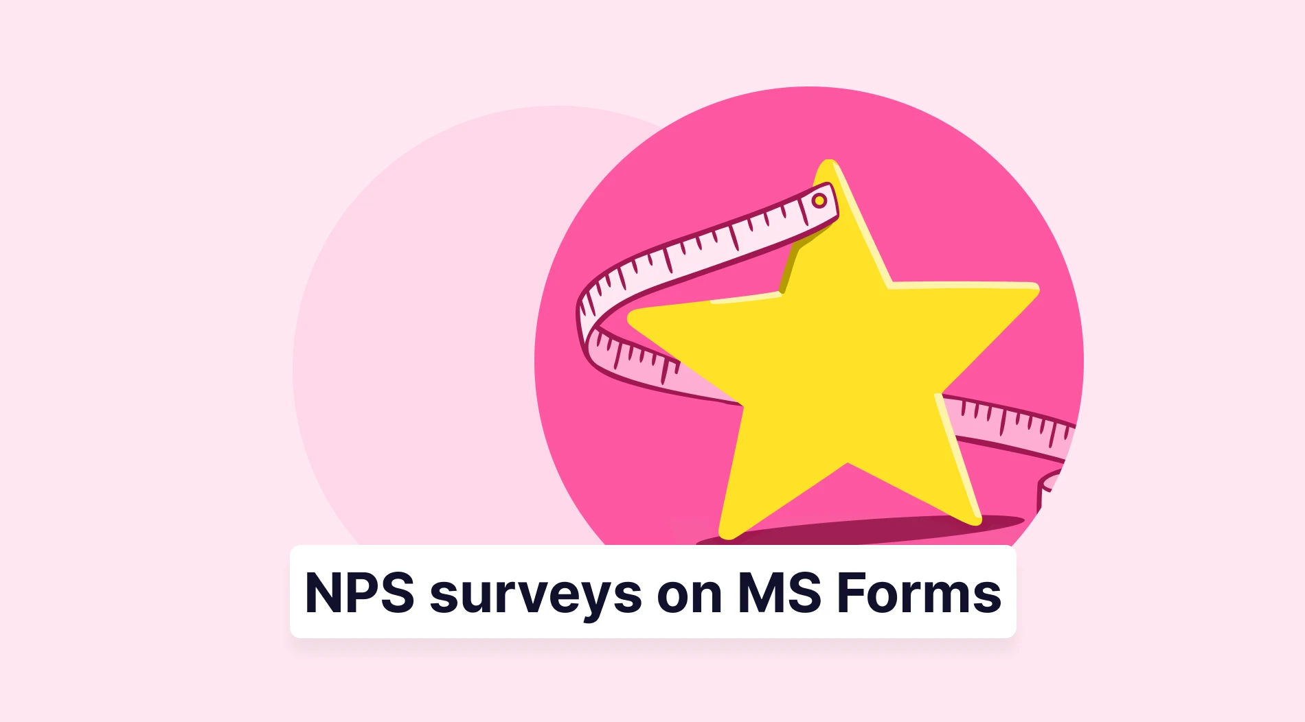 How to build a Microsoft Forms NPS survey