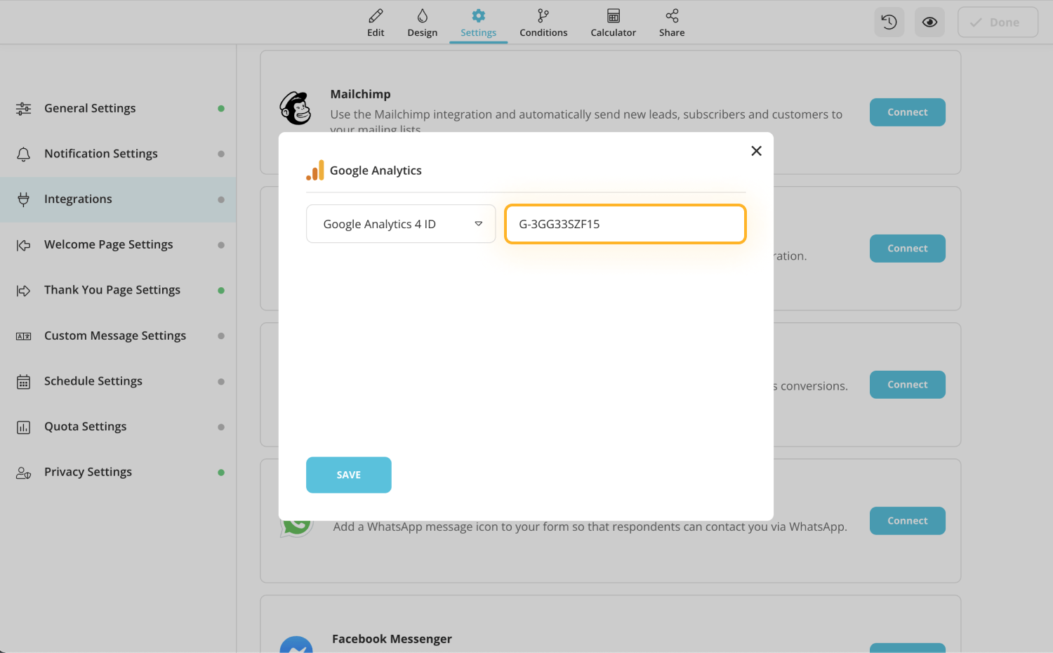 Add tracking codes | Help Center